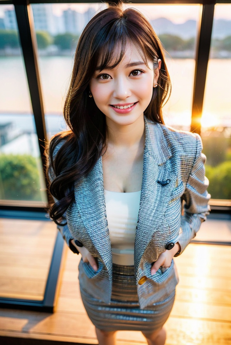 29歳 巨乳OLの誘惑 | xyz JP（AIグラビア写真集の出版）